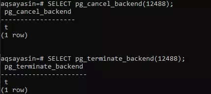 Postgres Kill クエリ Pid 3812_11