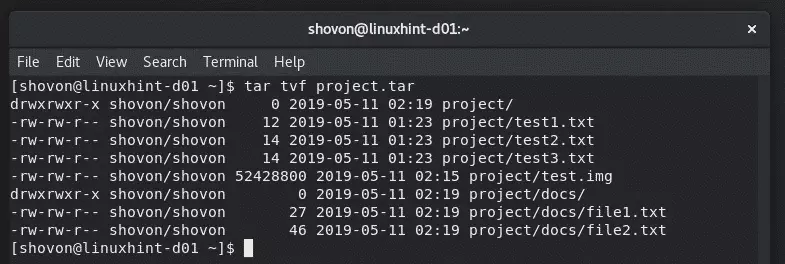 Linux Tar Command ကိုအသုံးပြုနည်း 384_14