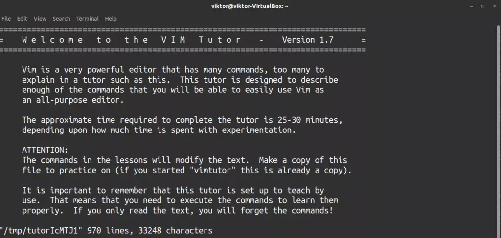 Vim Games – Vim Editor ашиглан тоглох боломжтой тоглоомууд 3873_9