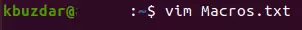 Yadda ake ƙirƙirar Macros a cikin VIM don Maimaita Ayyuka? 3877_1