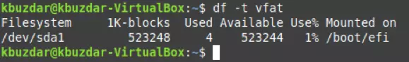 Příklady příkazů Linux „df“. 387_14