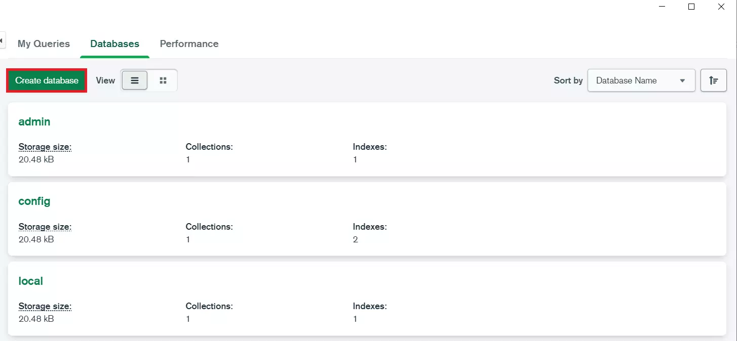 MongoDB Compass Installasjon og bruk 3928_10