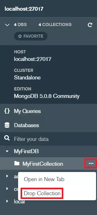 MongoDB Compass Installasjon og bruk 3928_20