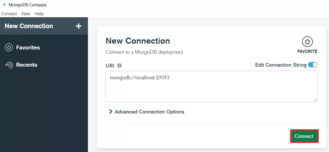 MongoDB ಕಂಪಾಸ್ ಸ್ಥಾಪನೆ ಮತ್ತು ಬಳಕೆ 3928_8