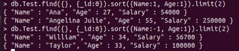 MongoDB مونو ترتیب 3932_14