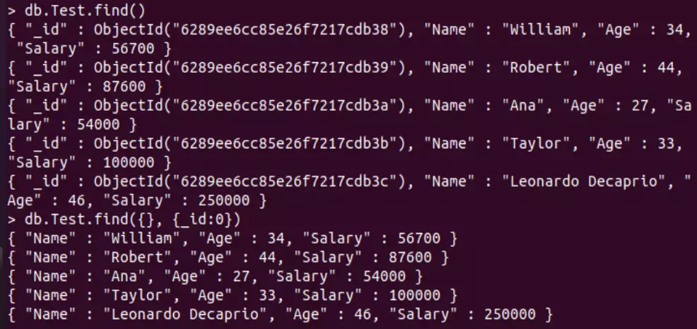 MongoDB Najít Seřadit 3932_7