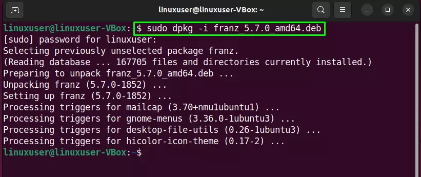 Instalējiet Facebook Messenger darbvirsmai Ubuntu 22.04 394_4