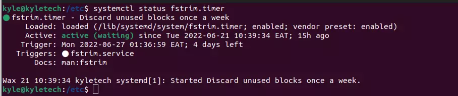 fstrim Linux ਕਮਾਂਡ ਦੀ ਵਰਤੋਂ ਕਿਵੇਂ ਕਰੀਏ 39_3