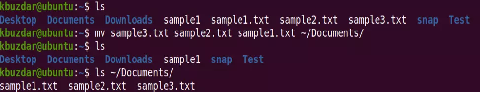 Linux „mv“ komandų pavyzdžiai 400_3