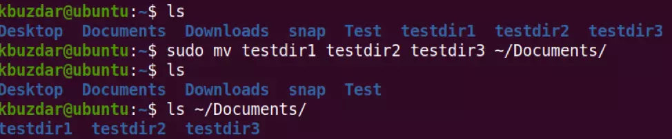 Linux „mv“ komandų pavyzdžiai 400_4