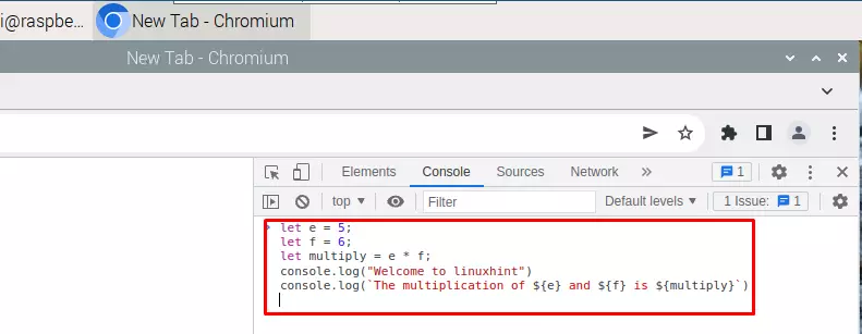 Ngamimitian JavaScript dina Raspberry Pi 4012_14