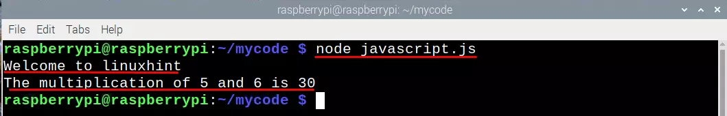 ເລີ່ມຕົ້ນດ້ວຍ JavaScript ໃນ Raspberry Pi 4012_8