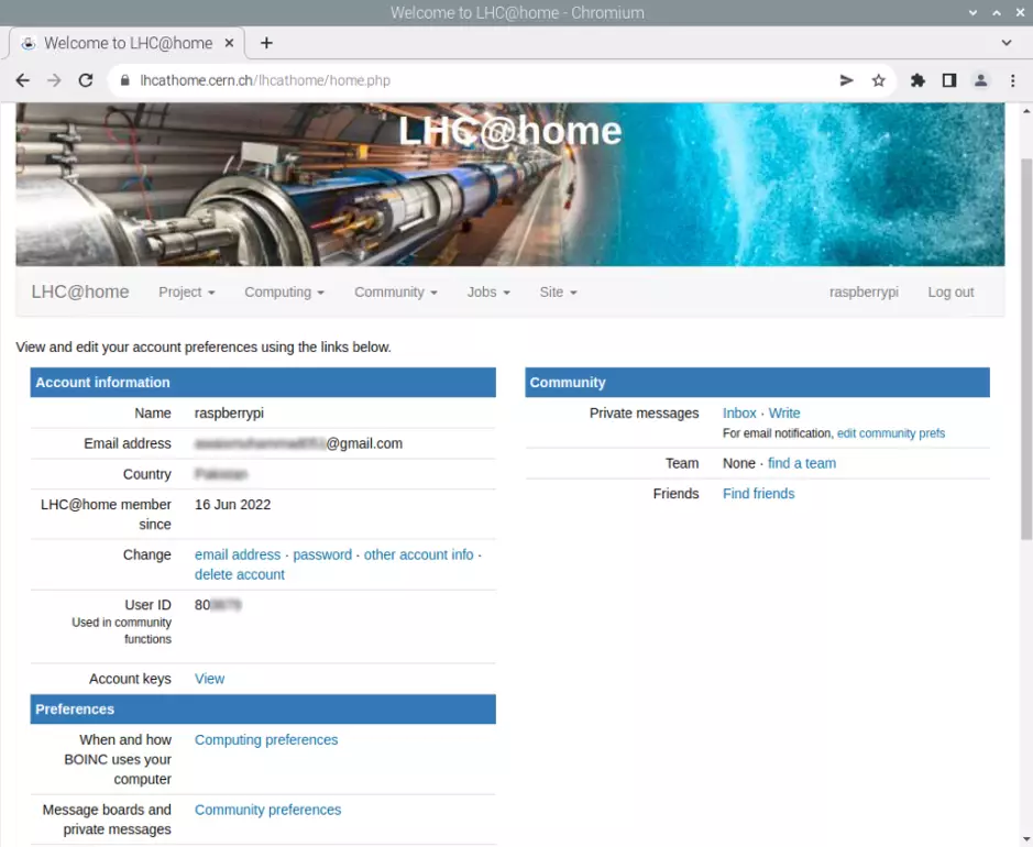 रास्पबेरी पाई में BOINC कैसे स्थापित और स्थापित करें? 4016_15