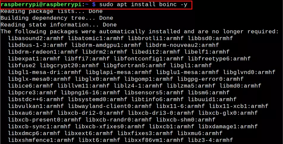 रास्पबेरी पाई में BOINC कैसे स्थापित और स्थापित करें? 4016_2