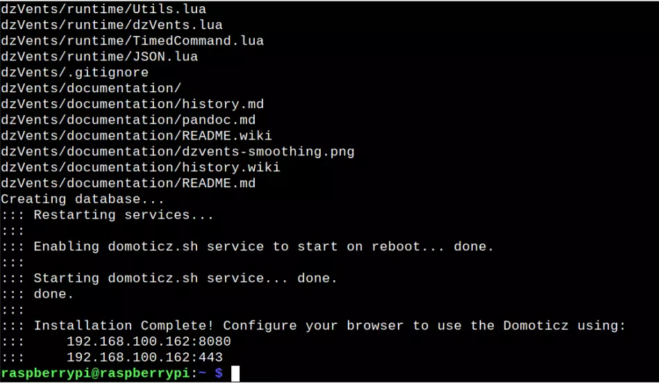 Cum se instalează Domoticz pe Raspberry Pi 4017_9