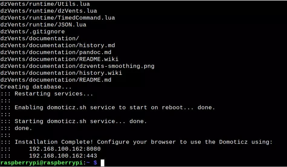 Jinsi ya kufunga Domoticz kwenye Raspberry Pi 4017_9