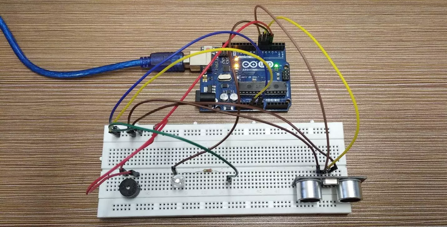 كيفية صنع جرس الباب بدون تلامس باستخدام Arduino Uno 4033_3