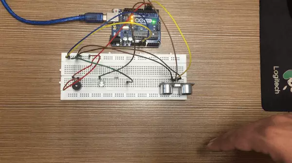 كيفية صنع جرس الباب بدون تلامس باستخدام Arduino Uno 4033_4