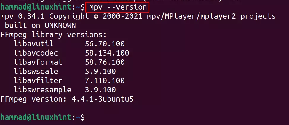 3 méthodes pour installer MPV Media Player sur Ubuntu 22.04 et Linux Mint 20 4046_2