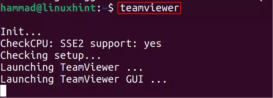 Ubuntu 22.04 غا TeamViewer نى قانداق ئورنىتىش كېرەك 4047_4