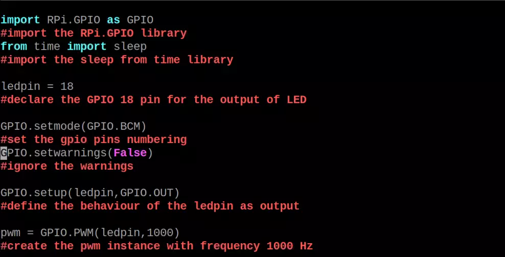 Raspberry Pi 4 を使用して PWM を生成する方法 4049_6