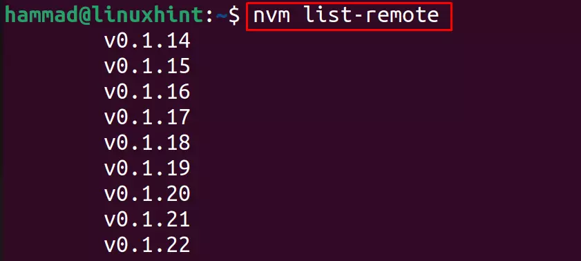 Fomba 3 hametrahana Node.js amin'ny Ubuntu 22.04 4060_11