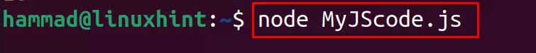 Litsela tse 3 tsa ho kenya Node.js ho Ubuntu 22.04 4060_14