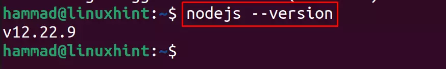 Litsela tse 3 tsa ho kenya Node.js ho Ubuntu 22.04 4060_7