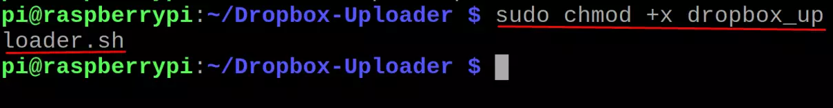 Kiel instali kaj uzi la Dropbox sur la Raspberry Pi 4065_3