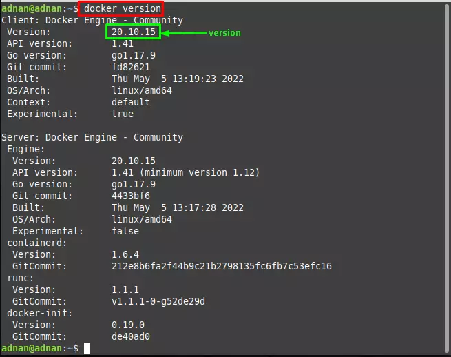 Hvordan installere Docker på Linux Mint 4068_12