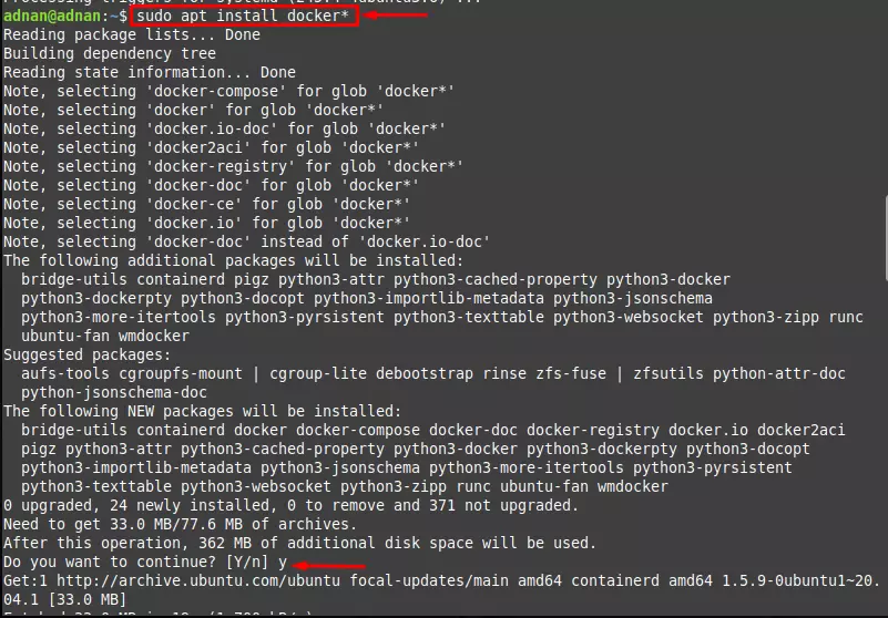 Kako instalirati Docker na Linux Mint 4068_2