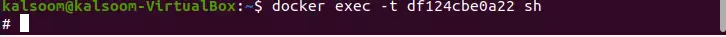 Hur man kommer in i ett Docker Container Shell 4077_4