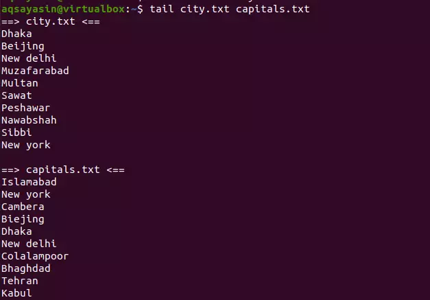 ဥပမာများဖြင့် Linux Tail Command 407_10