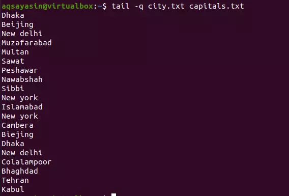 Commande Linux Tail avec exemples 407_11