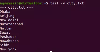 Linux Tail Command miaraka amin'ny ohatra 407_12