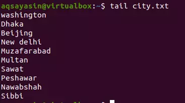 Commande Linux Tail avec exemples 407_4