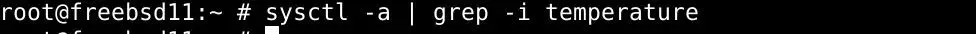 Hogyan ellenőrizhető a processzor hőmérséklete FreeBSD-ben 4095_5