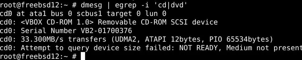 FreeBSD 'ਤੇ CDROM ਨੂੰ ਮਾਊਂਟ ਕਰੋ 4098_3