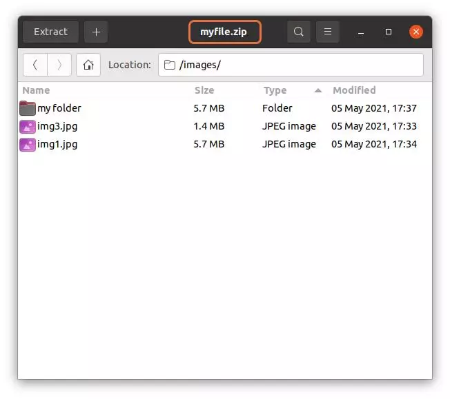 Ungazibandakanyi njani iifayile kwindawo yokugcina ye-zip kwiLinux 4153_7