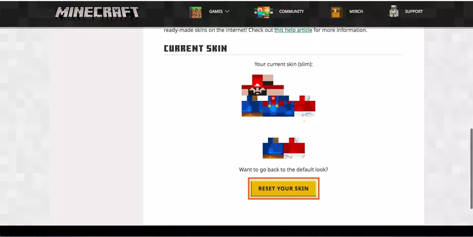 چگونه در Minecraft پوسته ها را تغییر دهیم؟ 4156_7