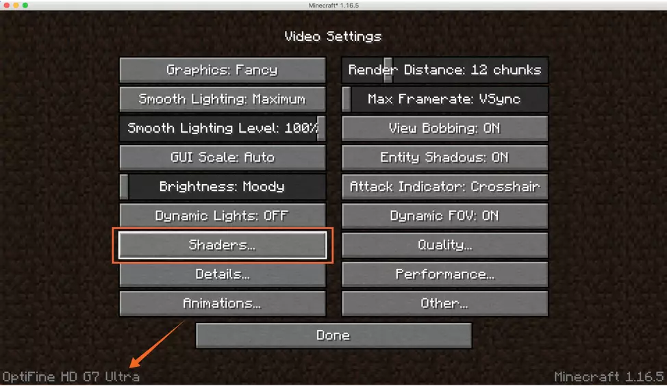 Kumaha Pasang Shaders dina Minecraft? 4157_6