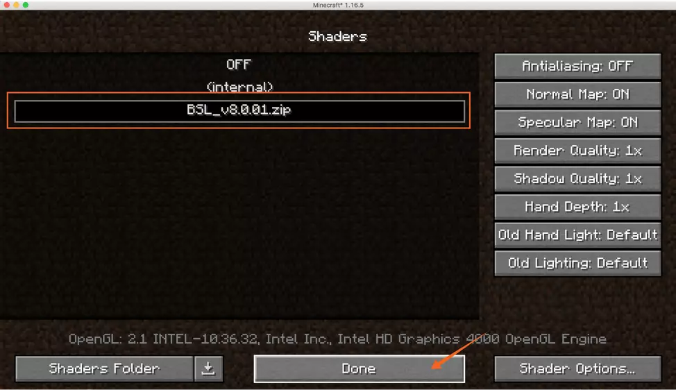 Kumaha Pasang Shaders dina Minecraft? 4157_9