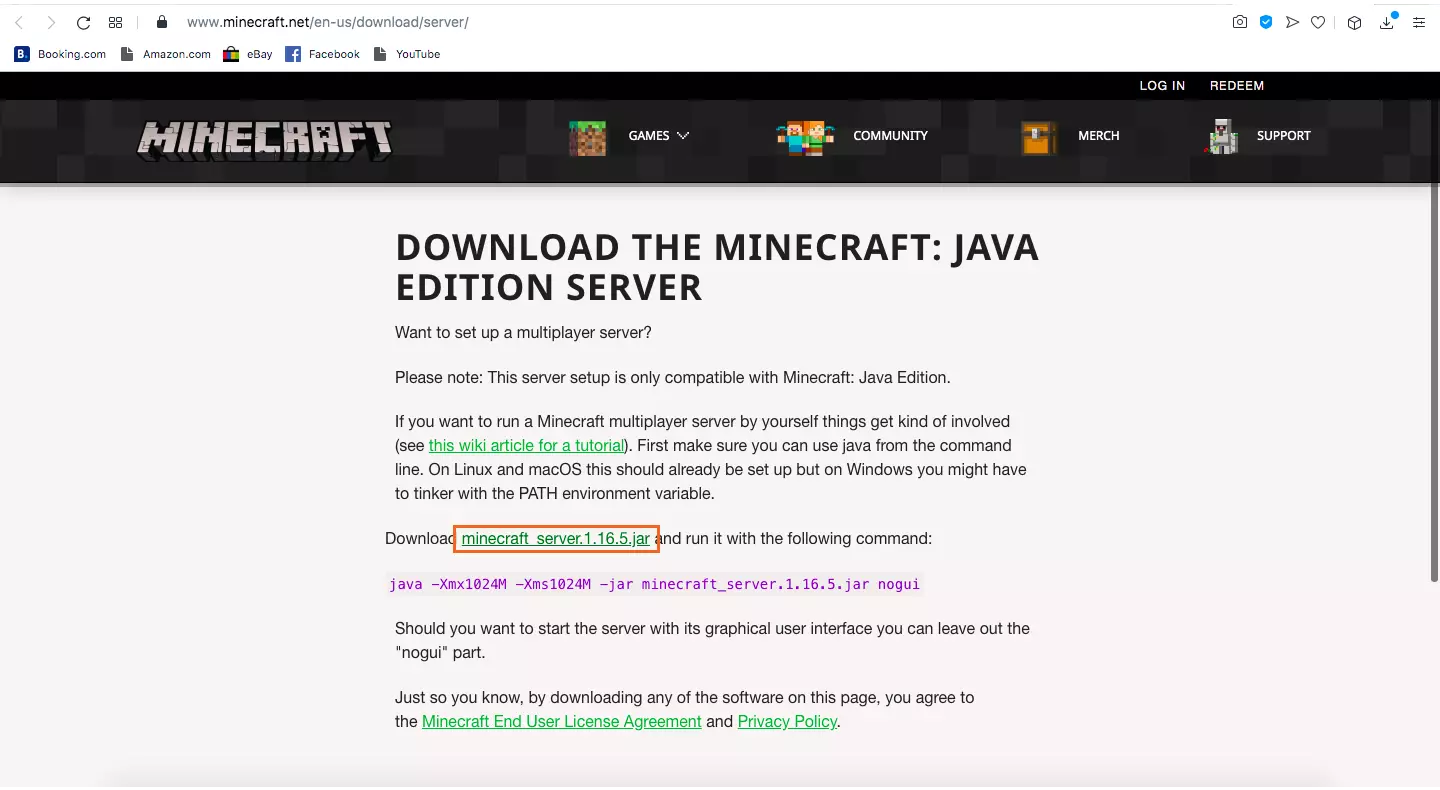 Ako vytvoriť server Minecraft 4160_2