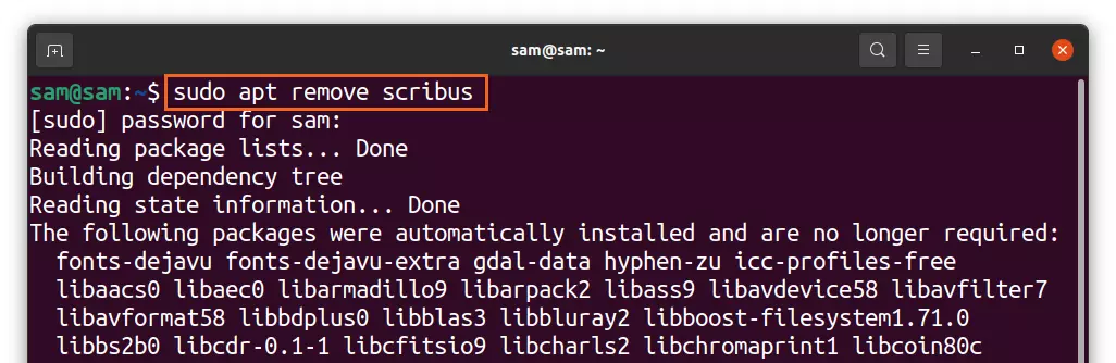 Ungayifaka kanjani i-Scribus ku-Ubuntu 4161_7