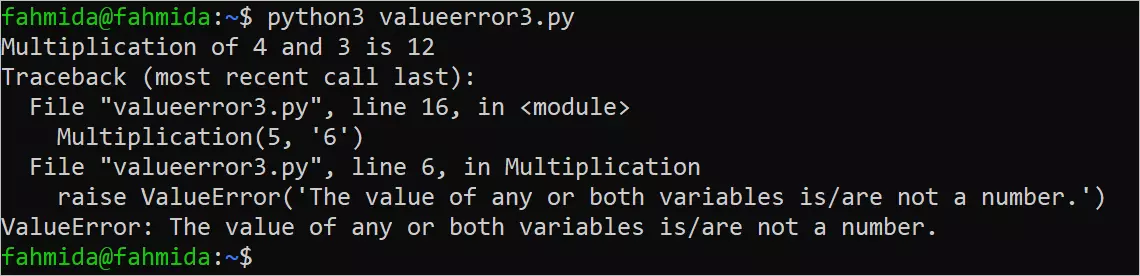 Python मध्ये ValueError अपवाद हाताळणे 4177_3
