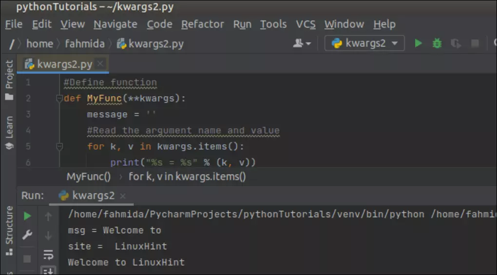 Použití Pythonových kwargů 4180_2