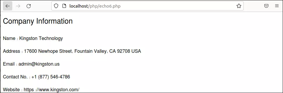 PHP echo uttalande att skriva ut 4186_6