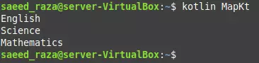 በኡቡንቱ 20.4 ውስጥ Kotlin ካርታዎችን እንዴት መጠቀም እንደሚቻል 4209_4