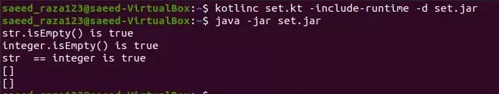 كيفية استخدام Set Interface في Kotlin 4212_8