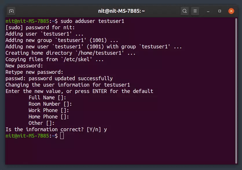 วิธีการแสดงรายการและจัดการผู้ใช้ใน Linux 421_6